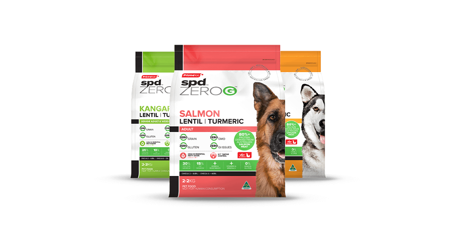 Prime100 ZeroG Single Protein Range – Pet Food Leaders